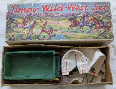 Timpo Wild West Set With Original Box Circa 1950s Fantastic Condition ...