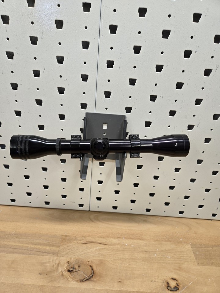 Vintage Redfield 4x TV Screen Rifle Scope Black Fine Duplex 3/8 ...