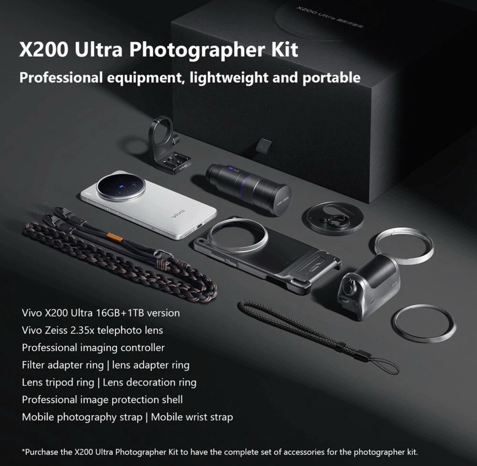 Vivo X200 Ultra 16GB 1TB Master Photography Limited Edition RED | eBay