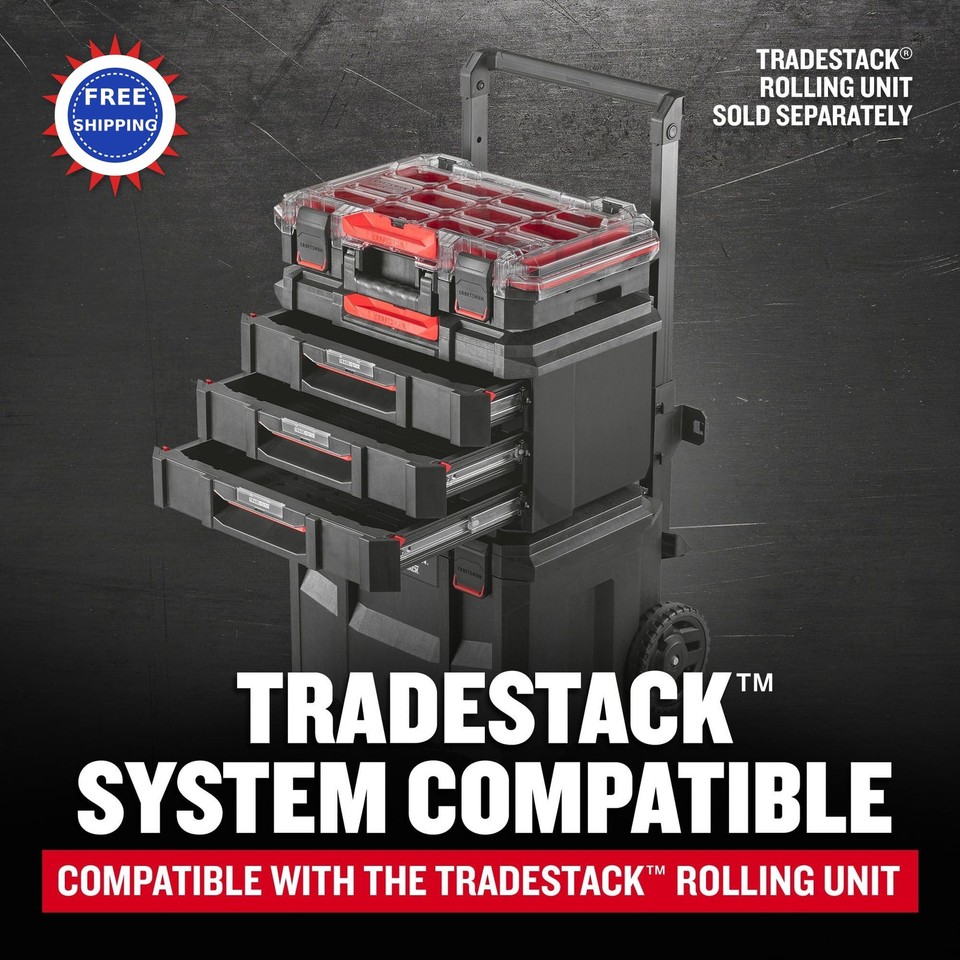 CRAFTSMAN Tradestack 3 Drawers Unit 885911919456| eBay
