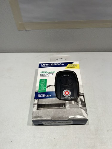 Universal By Chamberlain 2 Button Garage Door Clicker Remote KLIK5U-BK2 ...