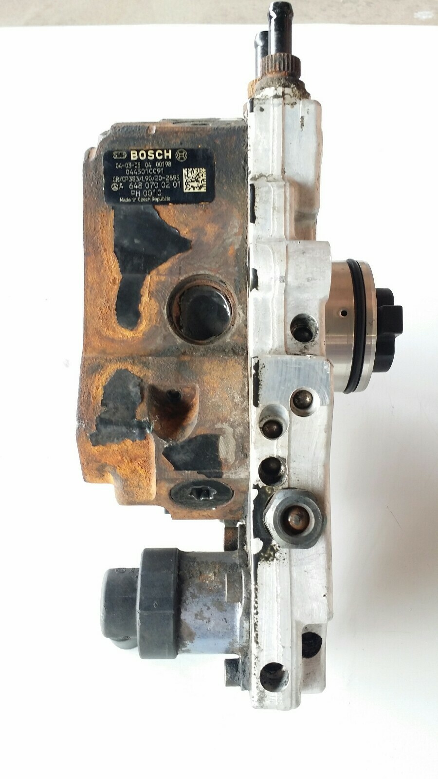 04-06 SPRINTER 2.7 DIESEL INJECTION PUMP/HIGH PRESSURE FUEL BOSCH OM647 ...