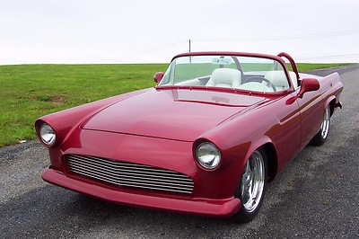 55 56 57 THUNDERBIRD, T-BIRD CUSTOM FIBERGLASS BUMPER FITS FRONT OR ...