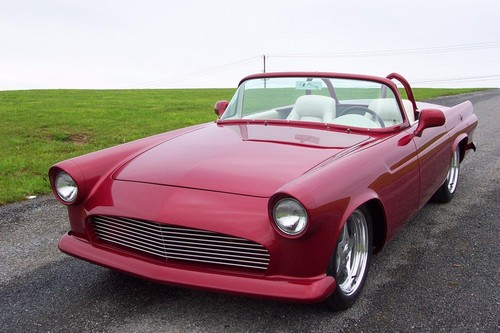 55 56 57 THUNDERBIRD, T-BIRD CUSTOM FIBERGLASS BUMPER FITS FRONT OR ...