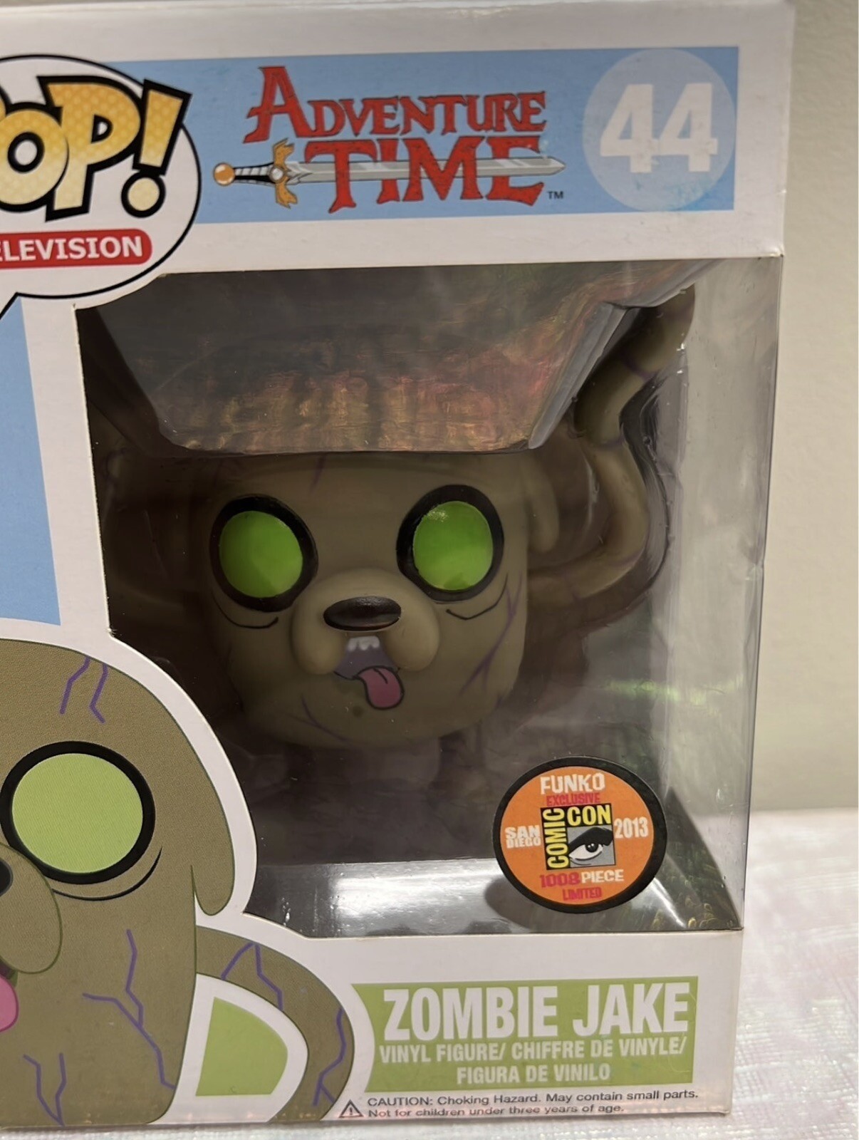 SDCC Adventure Time Zombie Jake Funko Pop | eBay