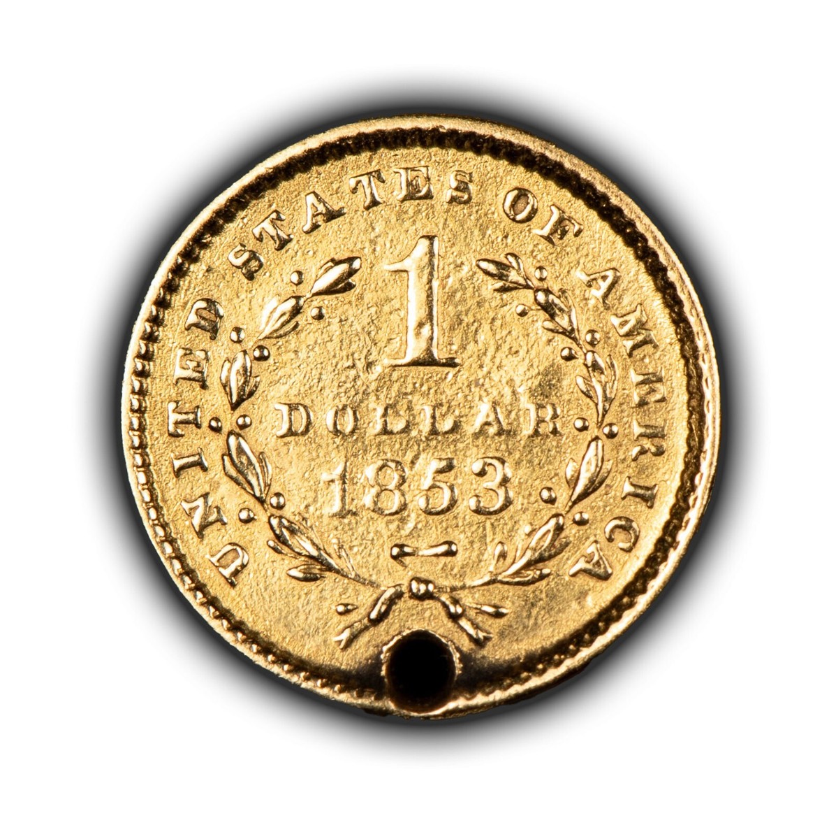 1853 Gold Dollar