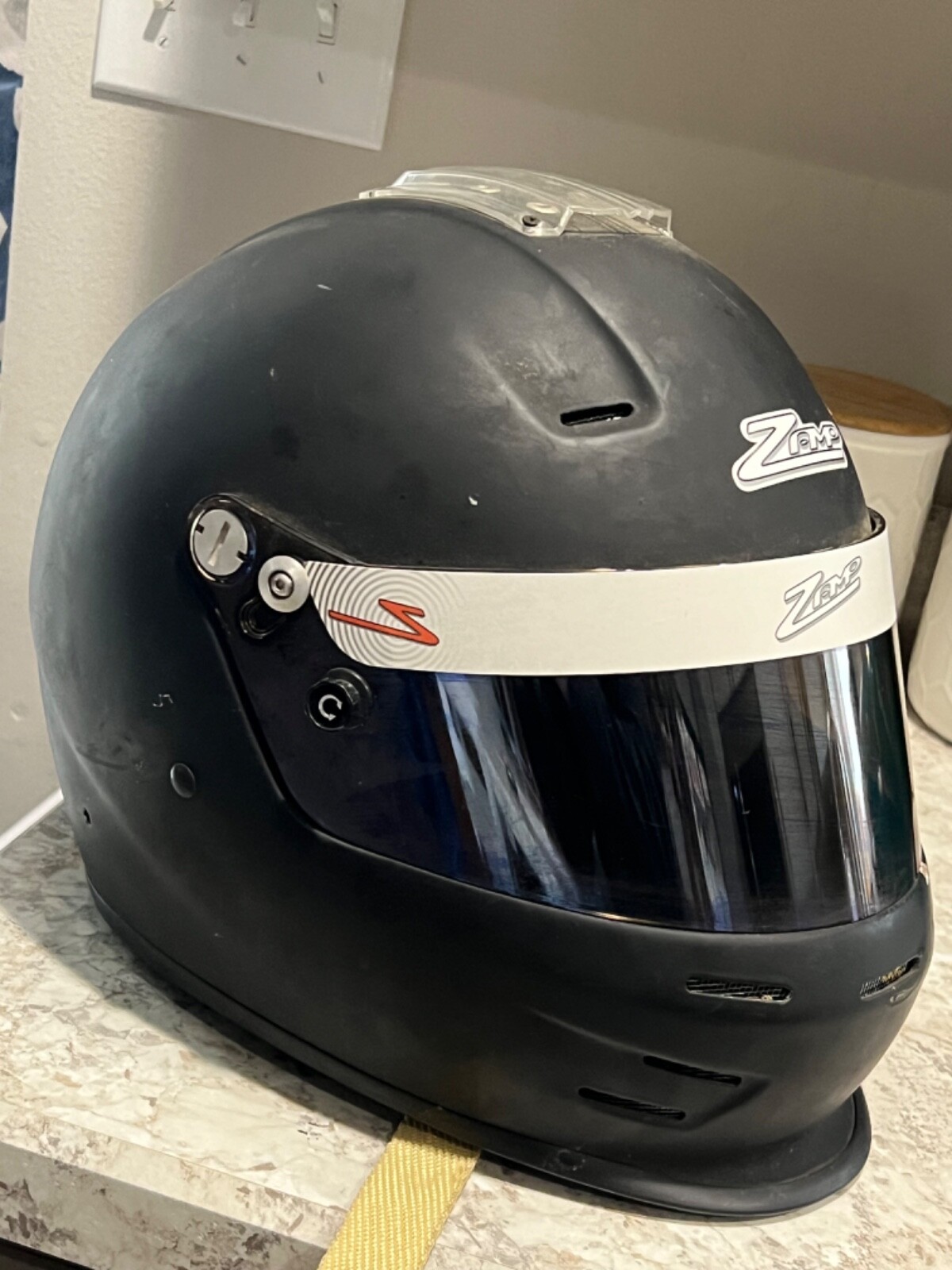 ZAMP - RZ-59 SA2020 Auto Racing Helmet- Snell Rated Helmet - Matte Grey ...