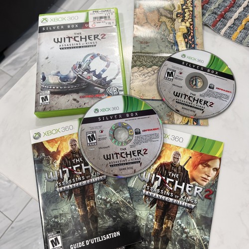 The Witcher 2: Assassins of Kings Enhanced Ed. Silver Box XBox 360 ...