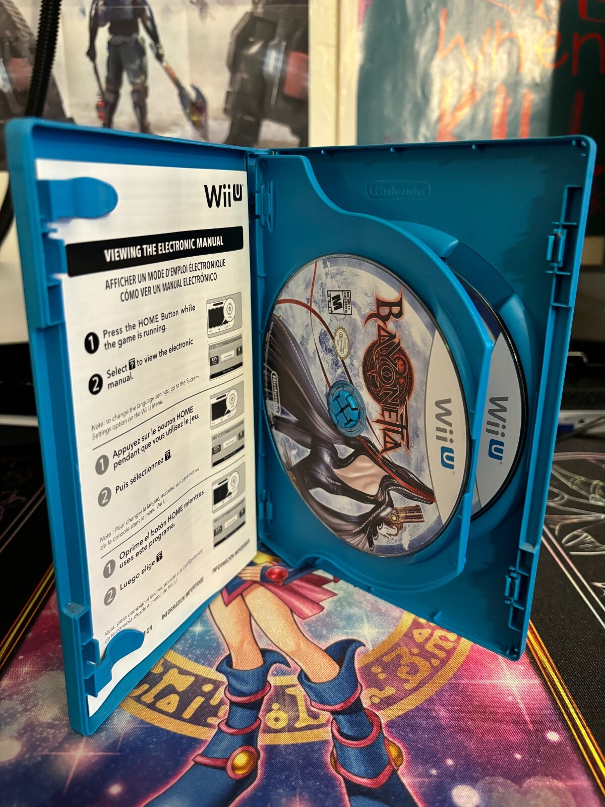 Bayonetta 2 Bonus Disc Included for Bayonetta 1 (Nintendo Wii U, WiiU ...