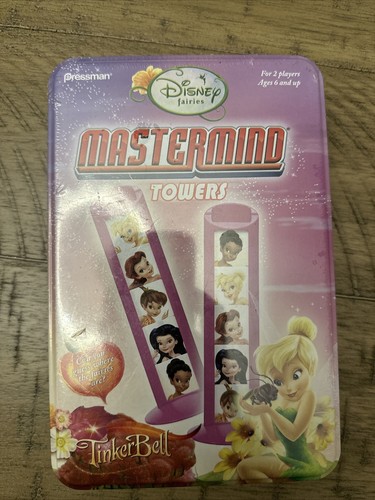 NEW SEALED DISNEY FAIRIES MASTERMIND TOWERS GAME TINKERBELL 2 PLAYERS ...