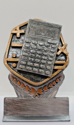 Academic / Education Math Theme Falcon Trophy 105mm Engraved FREE ...