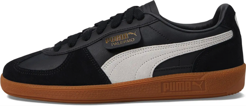 Puma Palermo Leather Black / Gum Men's Casual Lace Up Sneakers 39646403 ...