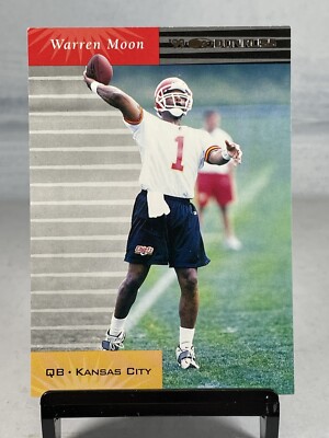1999 Donruss Warren Moon #63 Kansas City Chiefs Football Card | eBay