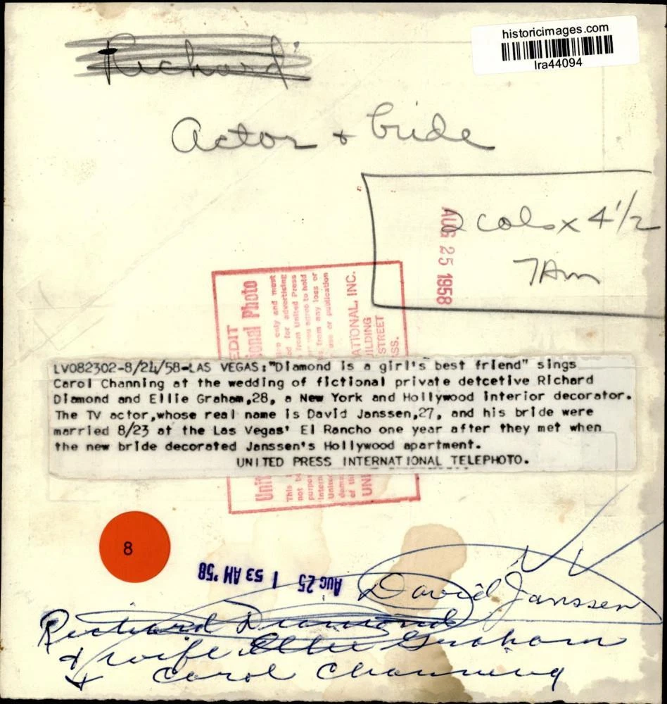 David Janssen Ellie Graham