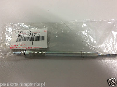 TOYOTA GLOW PLUGS GENUINE NEW. V8 LAND CRUISER 1VDFTV RAV 4 DIESEL 2AD ...