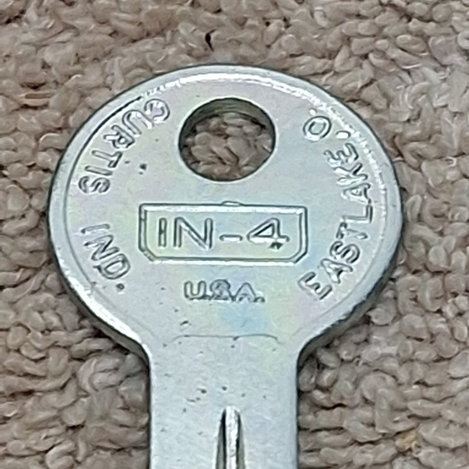 Curtis IN-4 Key Blanks Lot Of 5 NOS Locksmith | eBay UK