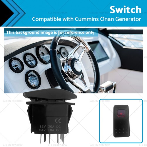 Rocker Switch Suitable For Cummins Onan Generator 308-1062 Remote Start ...