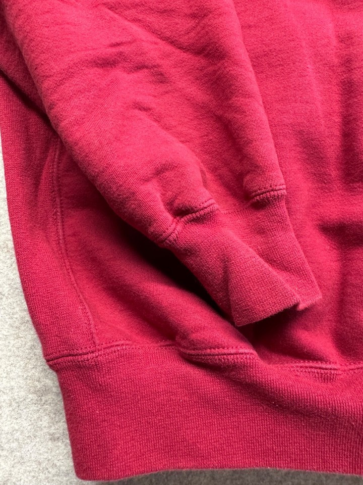 VTG Russell Athletic Pro Cotton Blank Men M Burgundy Sweatshirt 90s | eBay