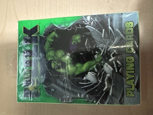 Marvel Incredible Hulk Bicycle Playing Cards New Sealed 2003 Universal ...