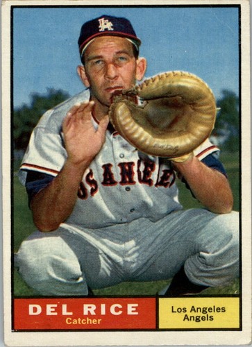 1961 Topps #448 Del Rice - GOOD | eBay
