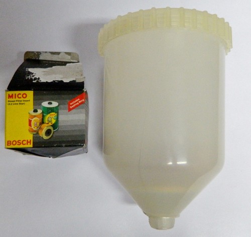 Polypropylene Fuel Container / Bowl for Bosch Diesel Injector Nozzle ...