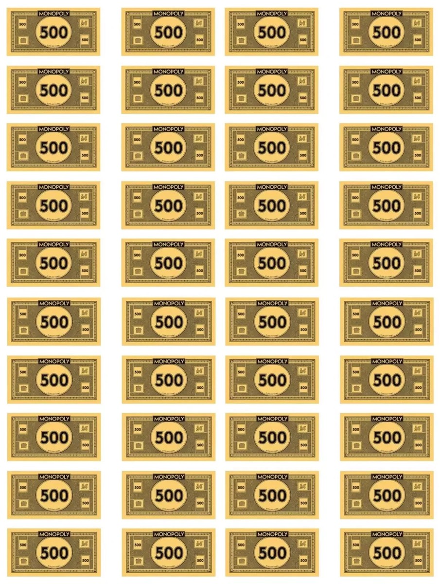 Monopoly Money 5000