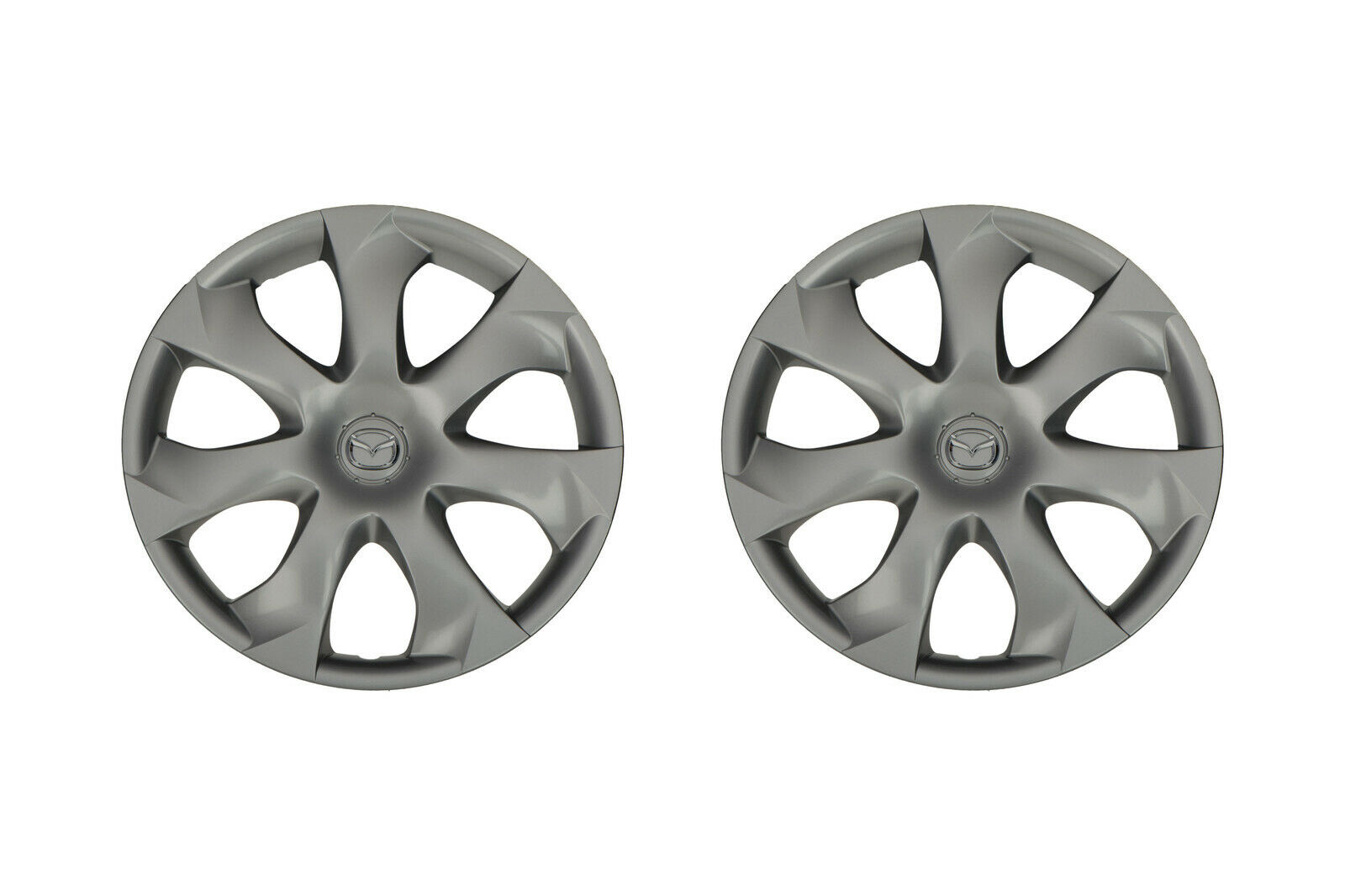 2013-2016 Mazda 3 16" Wheel Hub Cap Covers w/ Logo Set of 2 B45A-37 ...