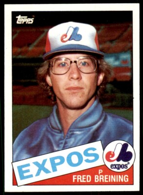 1985 Topps Fred Breining B Baseball Cards #36 | eBay
