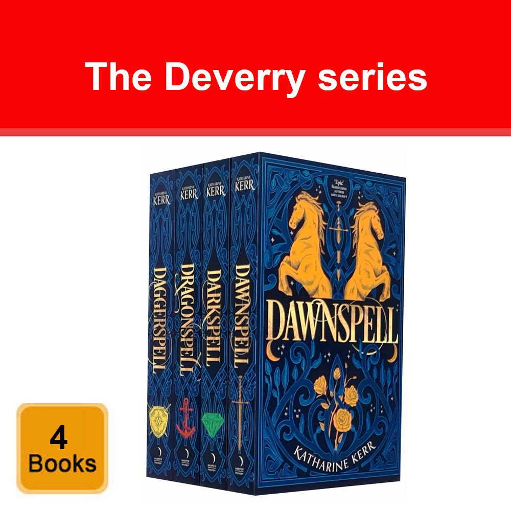 The Deverry series 4 Books Collection Set by Katharine Kerr Dawnspell ...