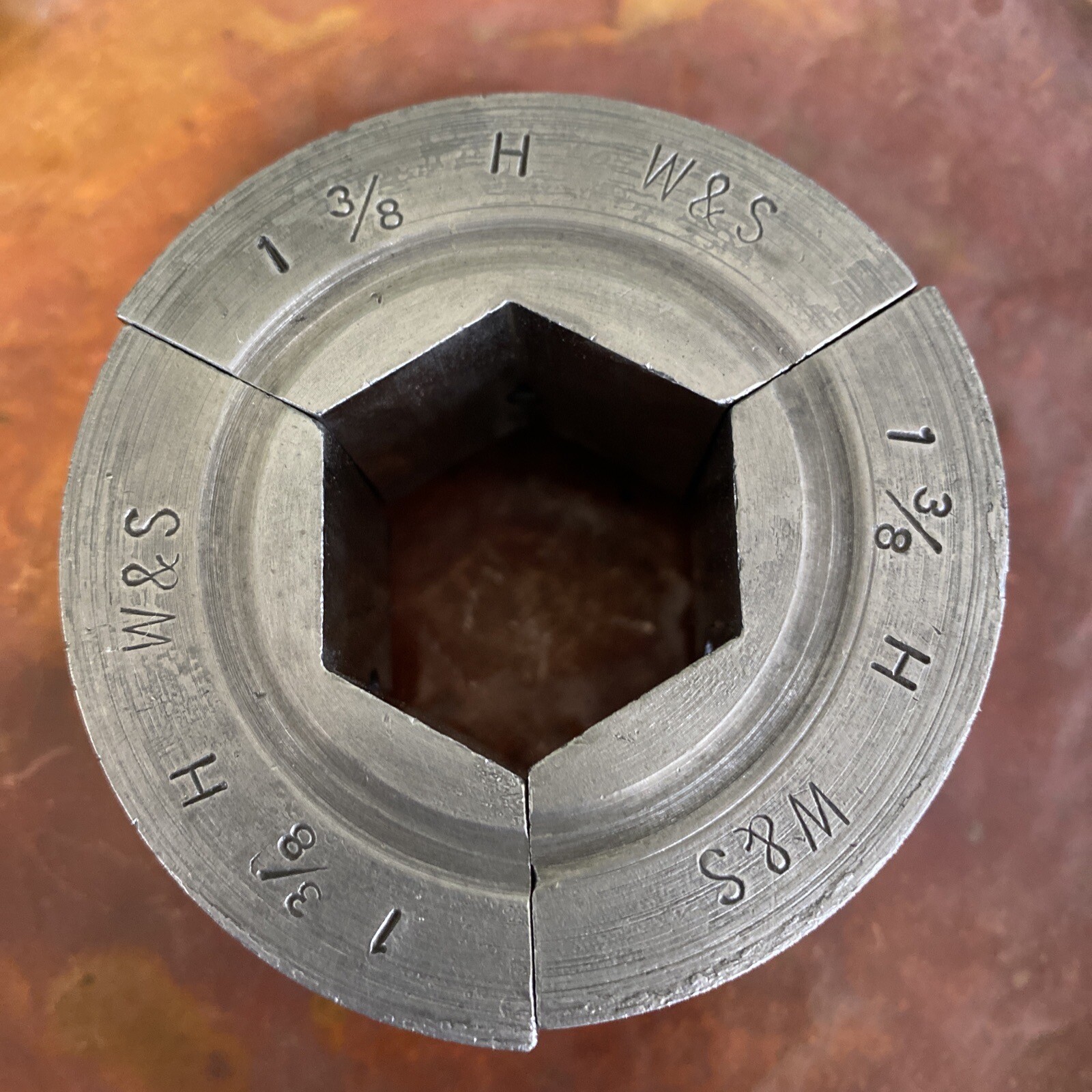 WARNER & SWASEY #8 COLLET PADS HEX 1-3/8” | eBay