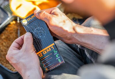 GURU FISHING 4” QM1 READY RIGS BARBLESS HAIR RIG - 8 RIGS PER PACK ...