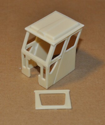 BRITAINS 1/32 DUNCAN CAB & ROOF , (3 PARTS) REPRO RESIN , SUIT TRACTOR ...
