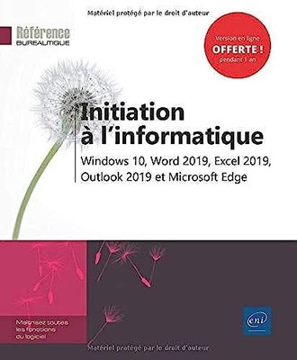Initiation a l'informatique - Windows 10, Word 2019, Excel 2019, Outlook 2019... | eBay