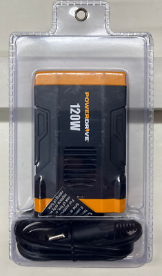 PowerDrive PDW120 120W USB, USB-C & AC Outlet --NEW-- NO BOX-SEALED ...