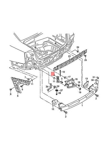 Genuine AUDI A6 Avant S6 quattro A6L 4GC 4GD 4XL guide section ...