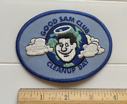 Good Sam Club Cleanup Day RV Travel Souvenir Embroidered Patch Badge | eBay