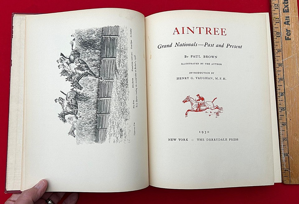 Aintree Grand Nationals Past and Present Paul Brown 1930 Horse Racing ...