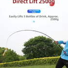 Telescopic Carbon Fiber Fishing Rod Lightweight 180 to 240 cm with SIC ...