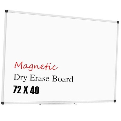 Extra Large Magnetic Whiteboard 72 x 40 Inch, Giant Dry Erase White ...