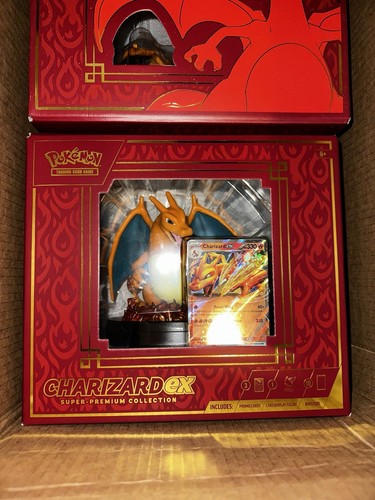 Pokemon TCG: Charizard EX Super Premium Collection Factory Sealed Box ...