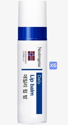 Neutrogena Lip Balm Norwegian Formula For Dry, Chapped Lips 4g x 6ea ...