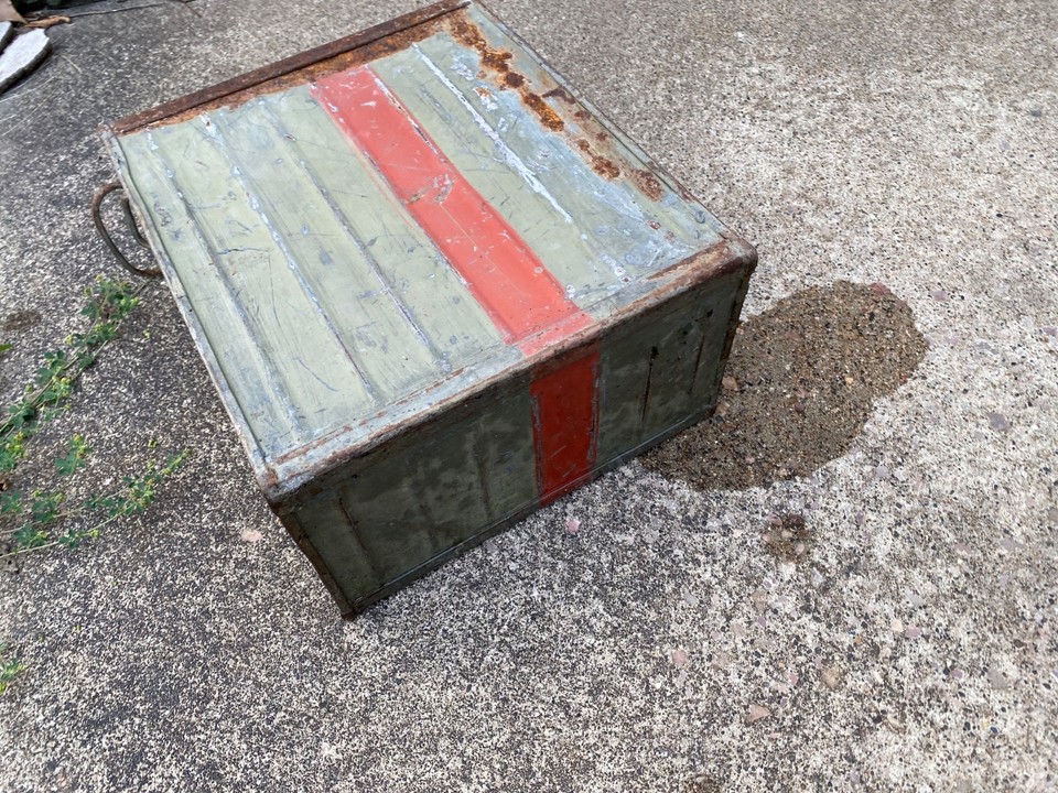 ORIGINAL WWI US ARMY MODEL 1906 M1903 RIFLE .30-06 CAL AMMO TIN CRATE ...