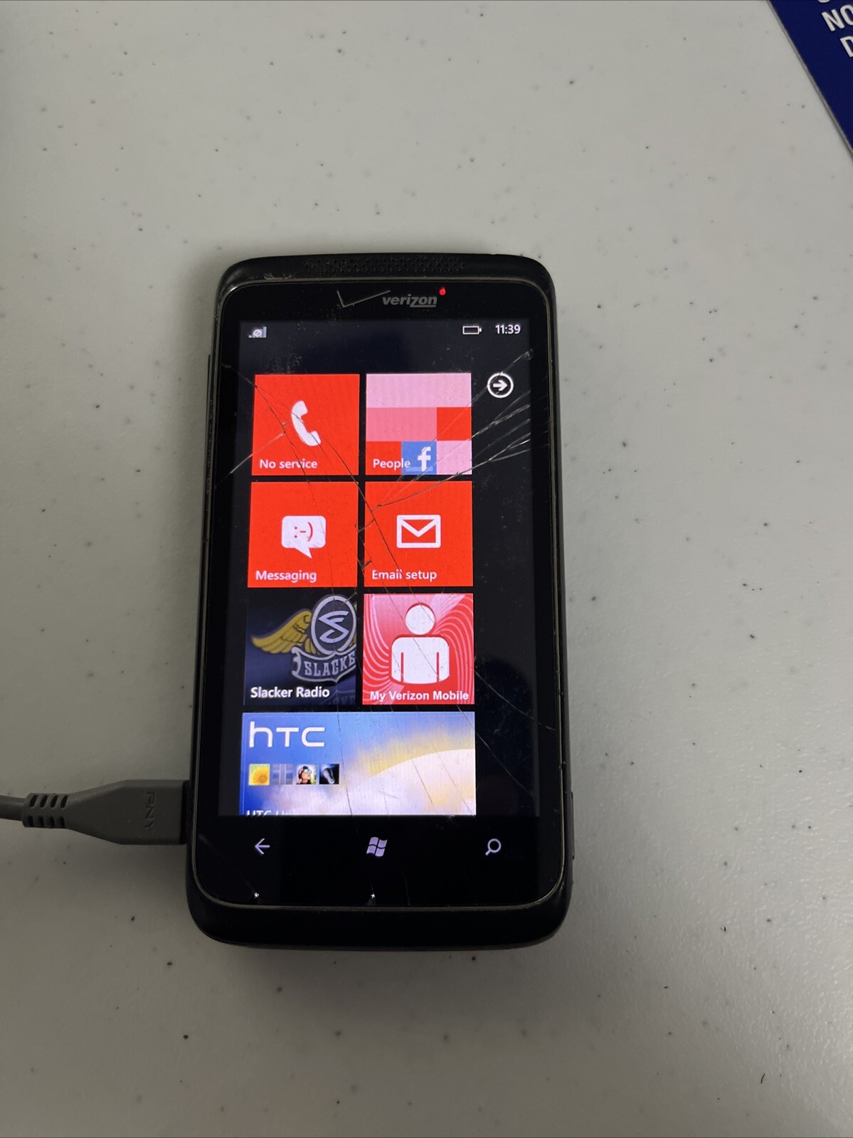 HTC Trophy 7-Black r(Verizon) Windows Cell Phone () MWP6985 | eBay