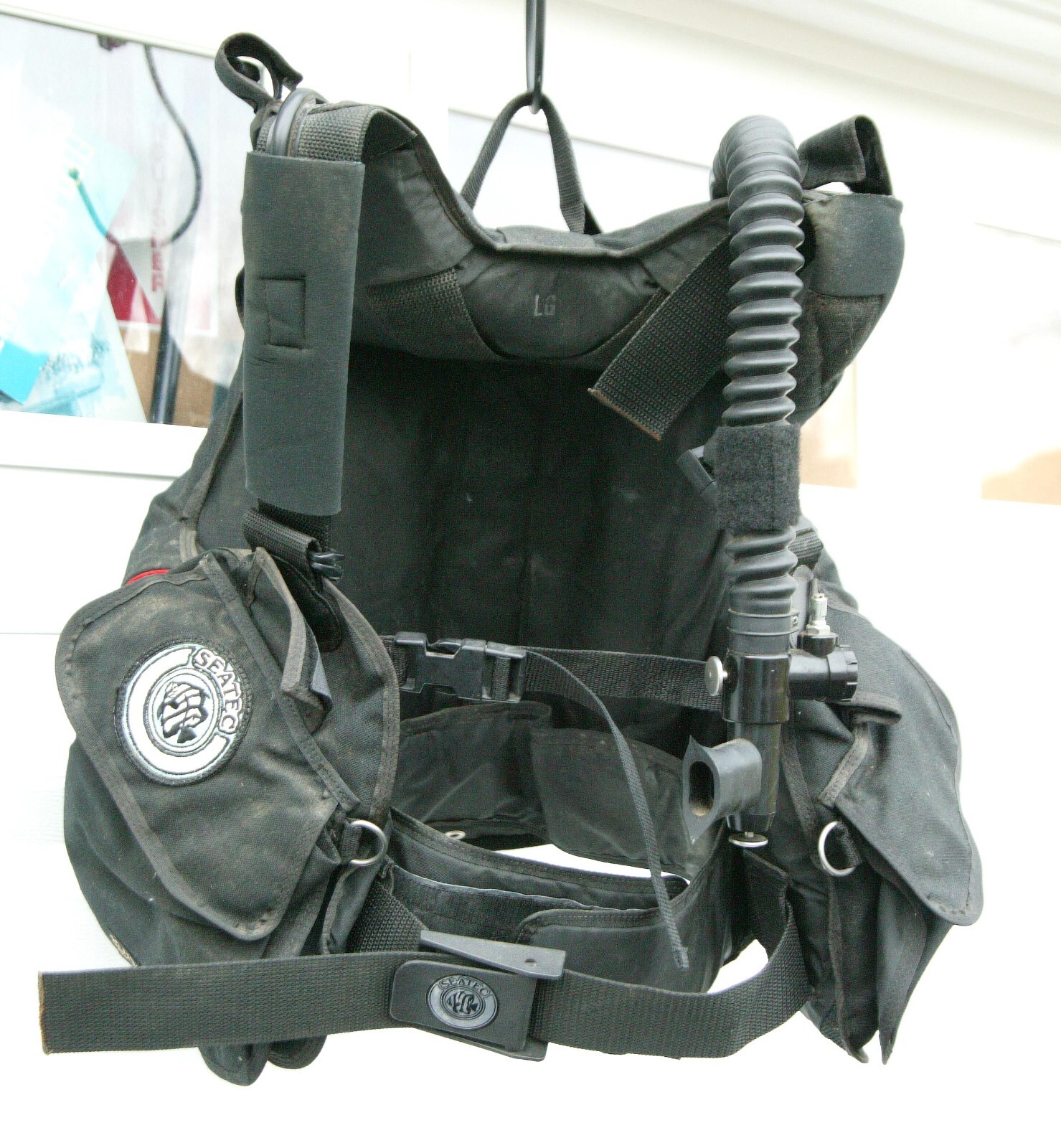 Seatec Original Manta BCD With Double Tank Latches. Size L. No Air Leak ...