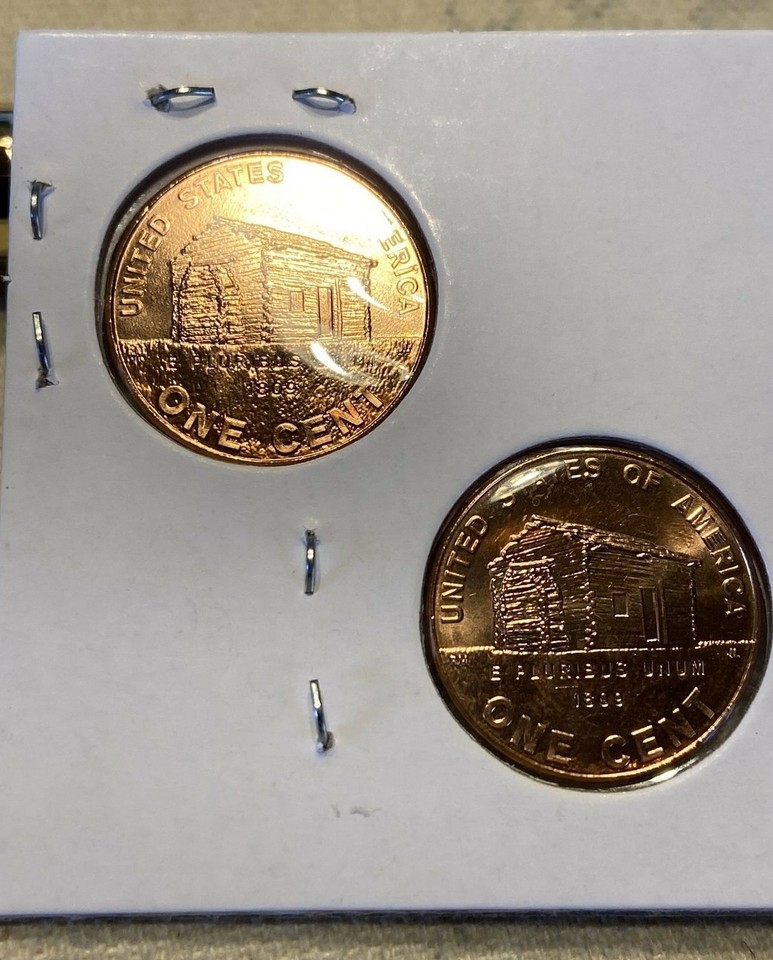 Complete Set Lincoln Bicentennial 2009 Cent Penny P & D From Mint Rolls ...