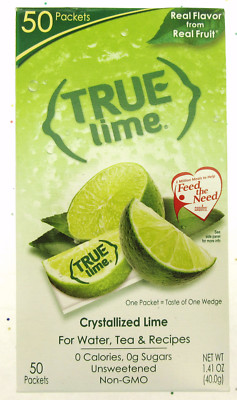 True Lime ~ Crystallized Lime ~ Real Flavor From Real Fruit ~ 50 ...