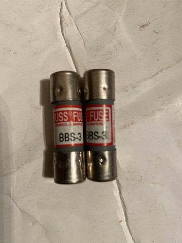 BUSSMANN BBS-3 - BUSS FUSE FAST ACTING 2Pack *Free Ship* (B73) | eBay
