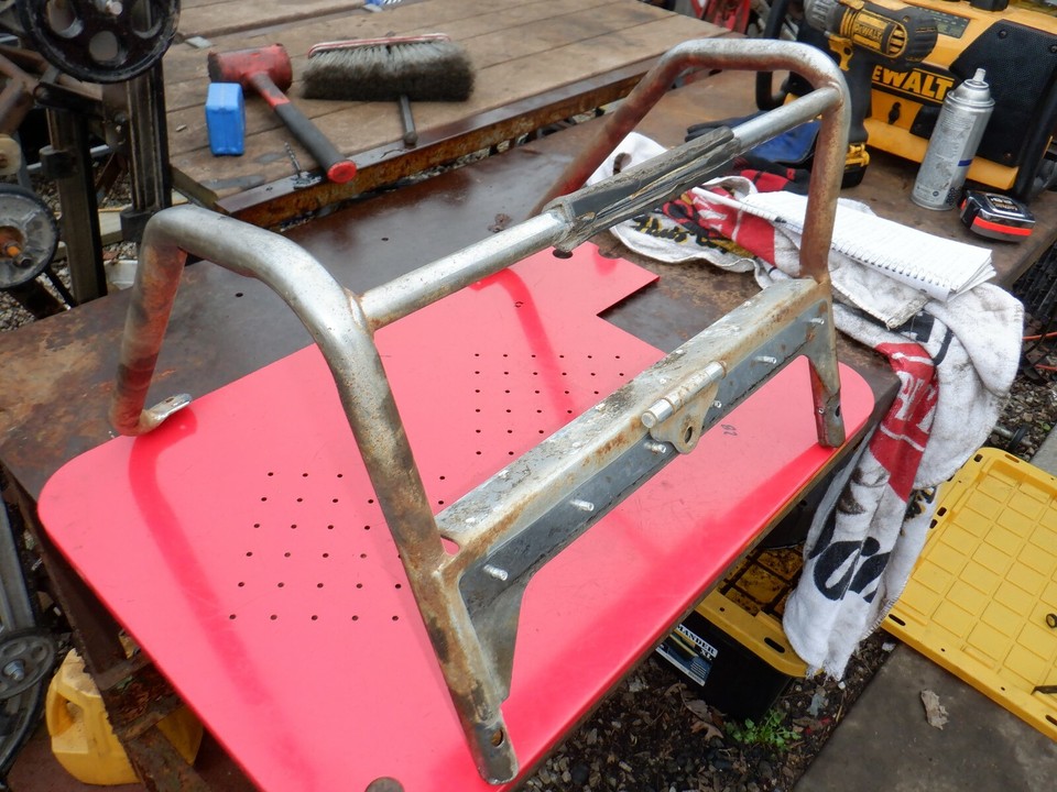 1973 MERCURY 440 MAX snowmobile parts: BACK BUMPER w hitch | eBay