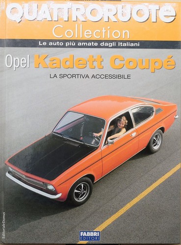 File Quattroruote Collection Opel Kadett Coupe Model Car Libro Book | eBay