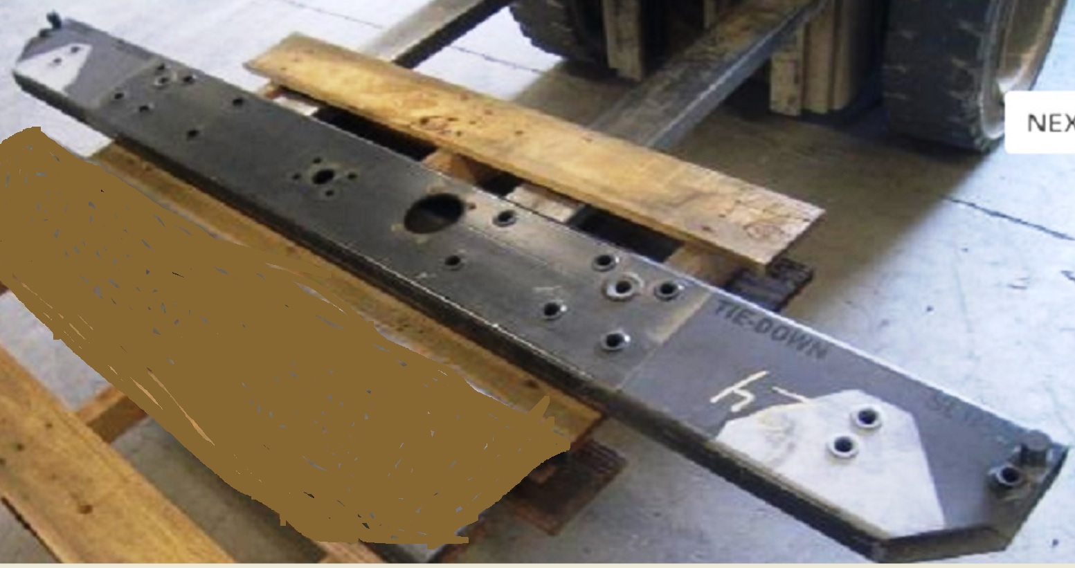 Heavy Duty A2 Airlift Bumper w/ Reinforcement Plate Humvee H1 Hummer ...